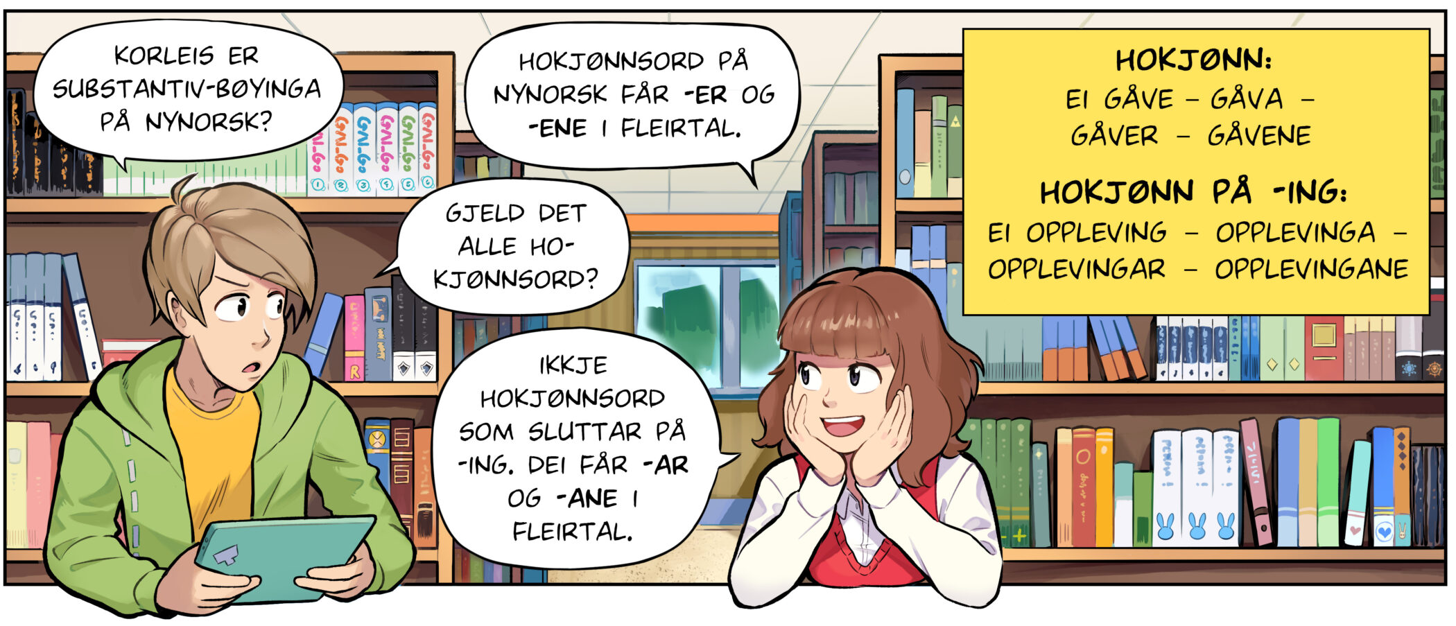 Substantiv på nynorsk - Nynorsksenteret