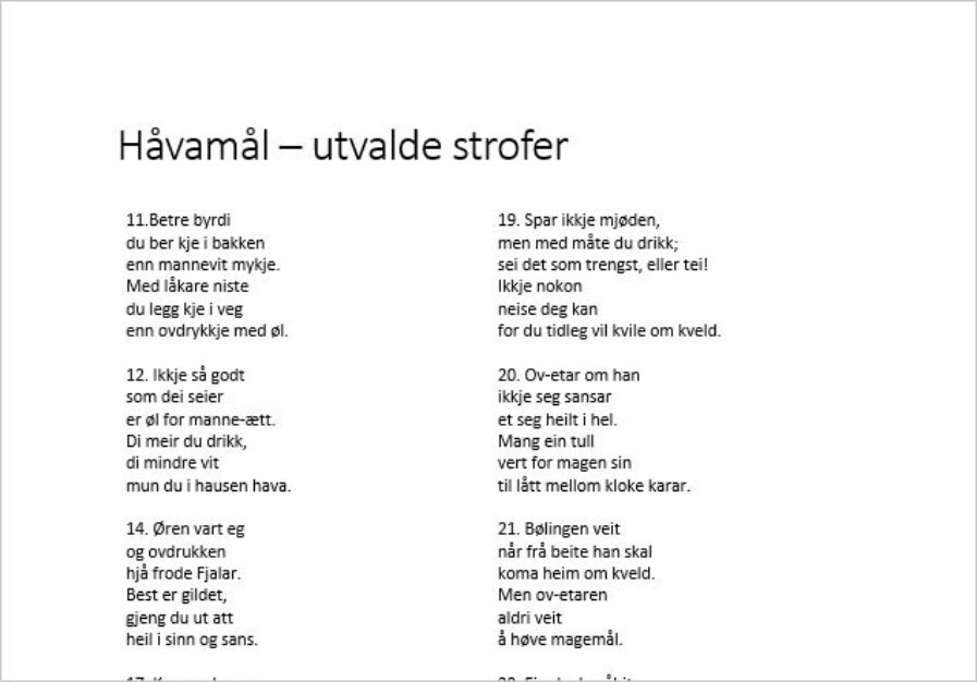 Eksamen på nynorsk - Nynorsksenteret